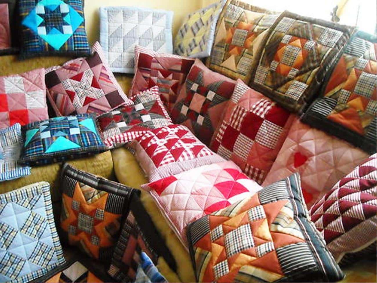 Patchwork (FOTOGALÉRIA) - vankúše, obrusy, deky - www.ikitka.sk